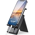 Lamicall Adjustable Cell Phone Stand - Foldable Portable Holder Cradle ...