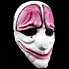 Resin Payday 2 Theme Game Mask Halloween Horror Masquerade Cosplay ...