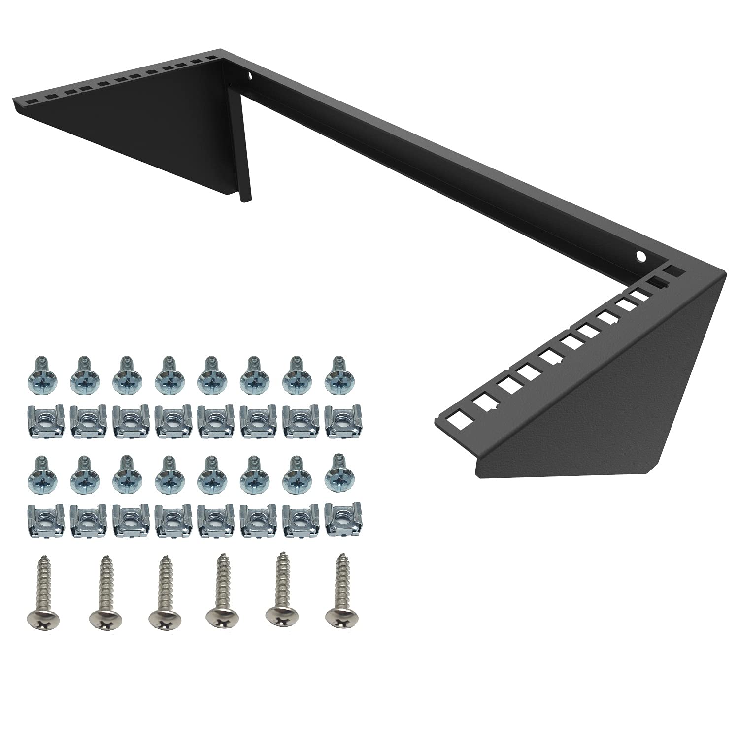 Mua N&P 4U Wall Mount Patch Panel Bracket - 19 inch Steel Vertical ...