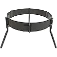 Amazon.com : Highwild Deer Feeder 55 Gallon Barrel Band Leg Mounting ...