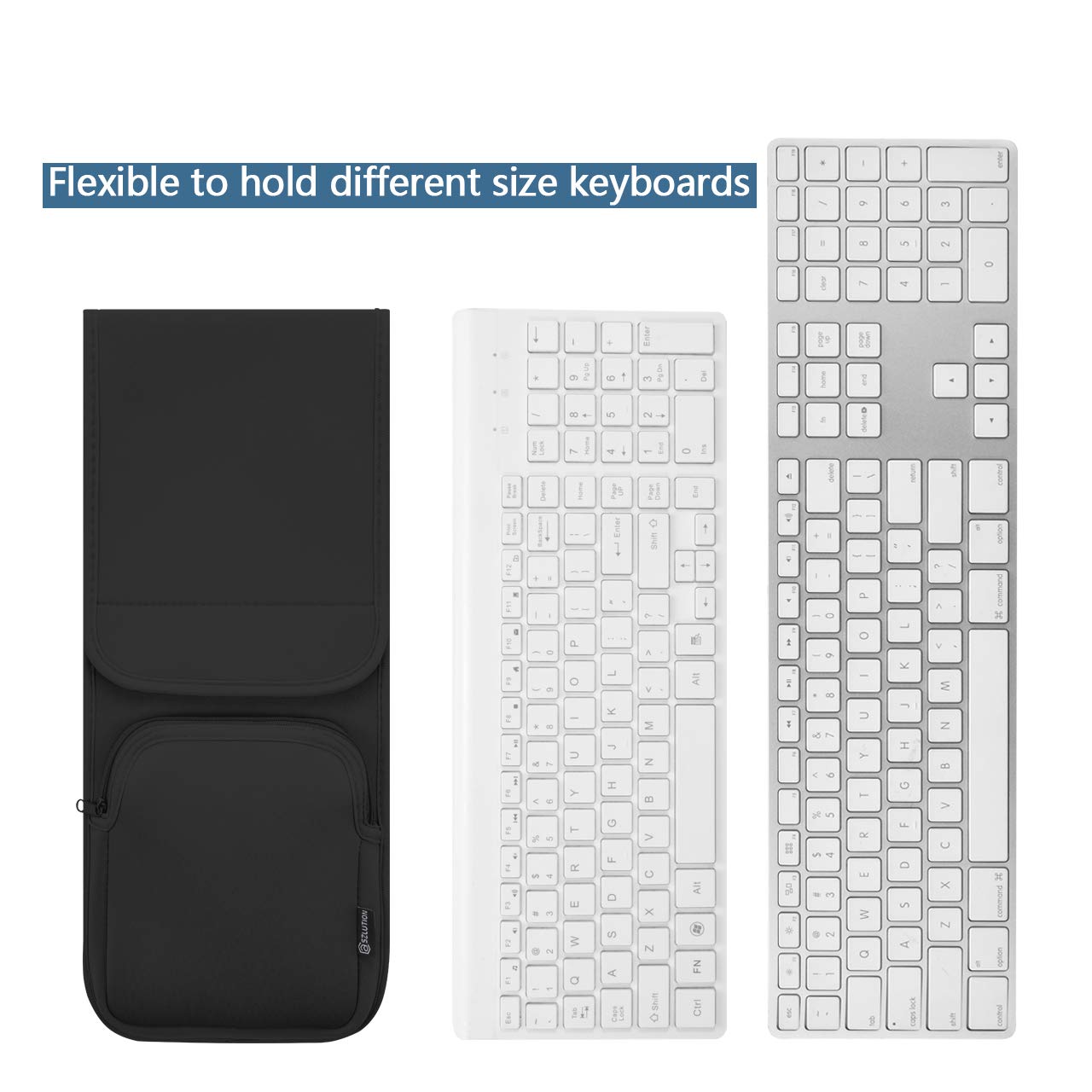 Mua Case Star 5.9" x 15.5" Adjustable Keyboard Sleeve Travel Case for ...