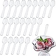 Amazon.com: 1000 PCS Mini Clear Tasting Spoons Plastic Sampling Spoons ...