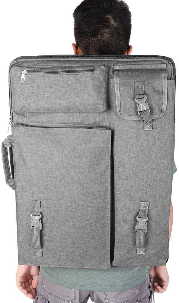 4K Art Portfolio Case Artist Backpack and Tote Cloth Bag Waterproof ...