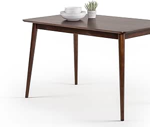 Zinus Mid-Century Modern Wood Dining Table / Espresso : Amazon.ca: Home