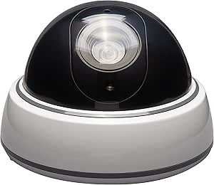 SABRE Wireless Outdoor Fake Security Dome Surveillance Camera with ...