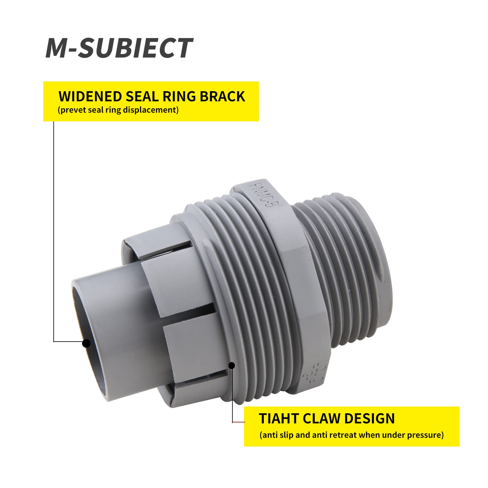 Mua 1/2 Inch Flexible Conduit Liquid Tight Connector Nonmetallic Liquid ...