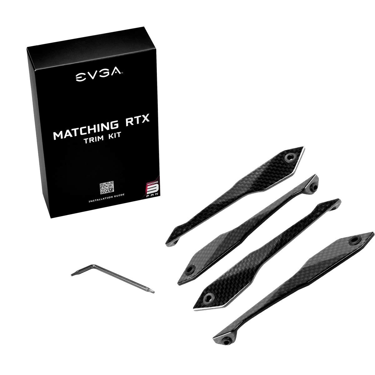 EVGA Carbon Fiber Trim Kit for EVGA 20-Series FTW3 Cards for sale ...