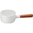 Amazon.com: Made in Japan Noda Horo Pochika Milk Pan 12cm Enamelware ...