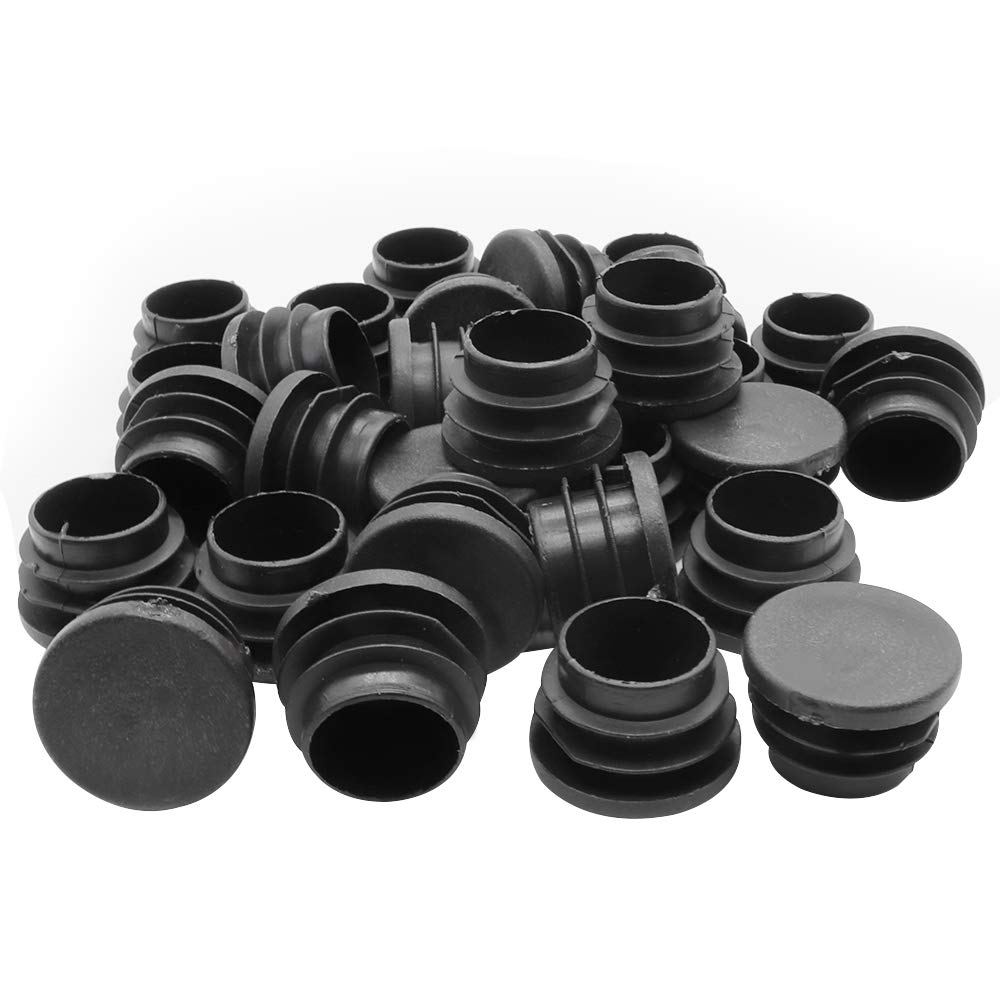 Square Tubing Plug Cap Toolkitworld Outer Diameter 5 8 Inch Black