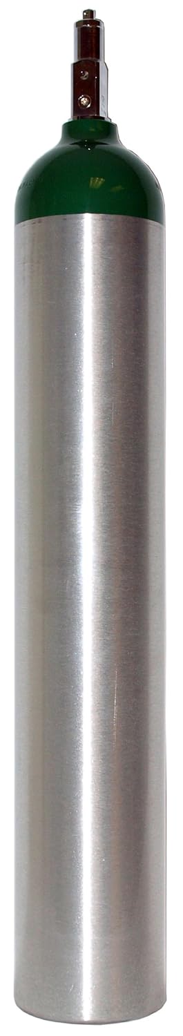 Catalina Oxygen Cylinder E Tank Green/Silver: Amazon.co.uk: Health ...