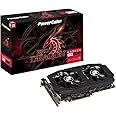 Amazon.com: PowerColor AMD Radeon RED DRAGON RX 580 8GB GDDR5 1 x DL ...