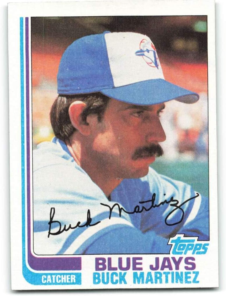 Amazon.com: Baseball MLB 1982 Topps #314 Buck Martinez Blue Jays ...