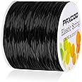 Amazon.com: PAXCOO 1.4 MM Elastic String for Bracelets, Stretch Magic Elastic String Bead Cord ...