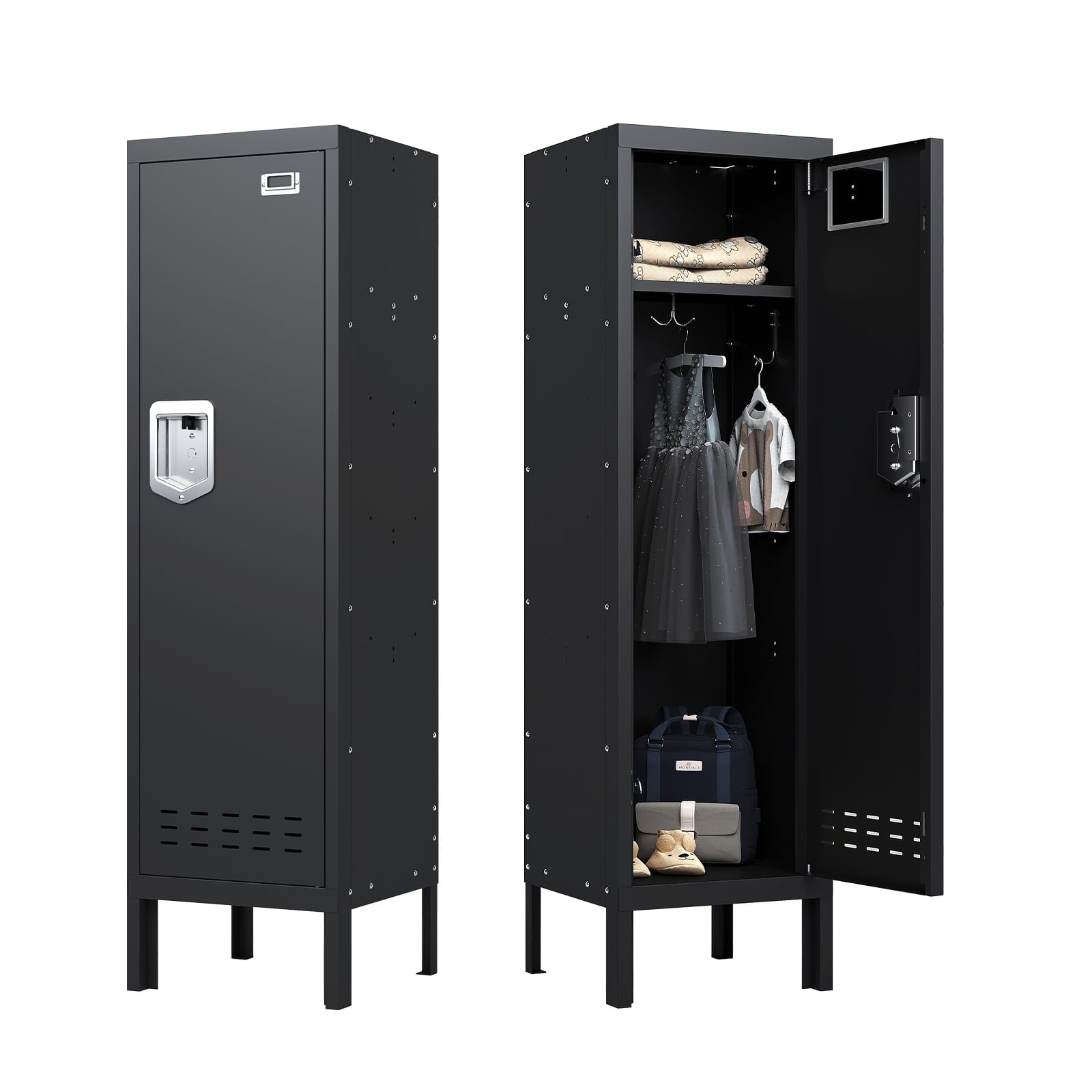 BUTISOW Metal Cabinet Home Office Storage,Lockable Employees Metal ...