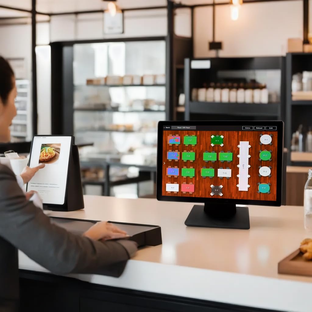 Mua 19 Inch Touchscreen POS Monitor, LED Backlit 10 Points Multi-Touch ...