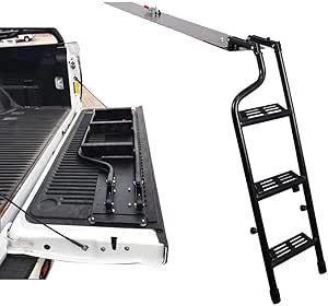 Amazon.com: AA Products Pickup Truck Tailgate Step Ladder Compatible ...