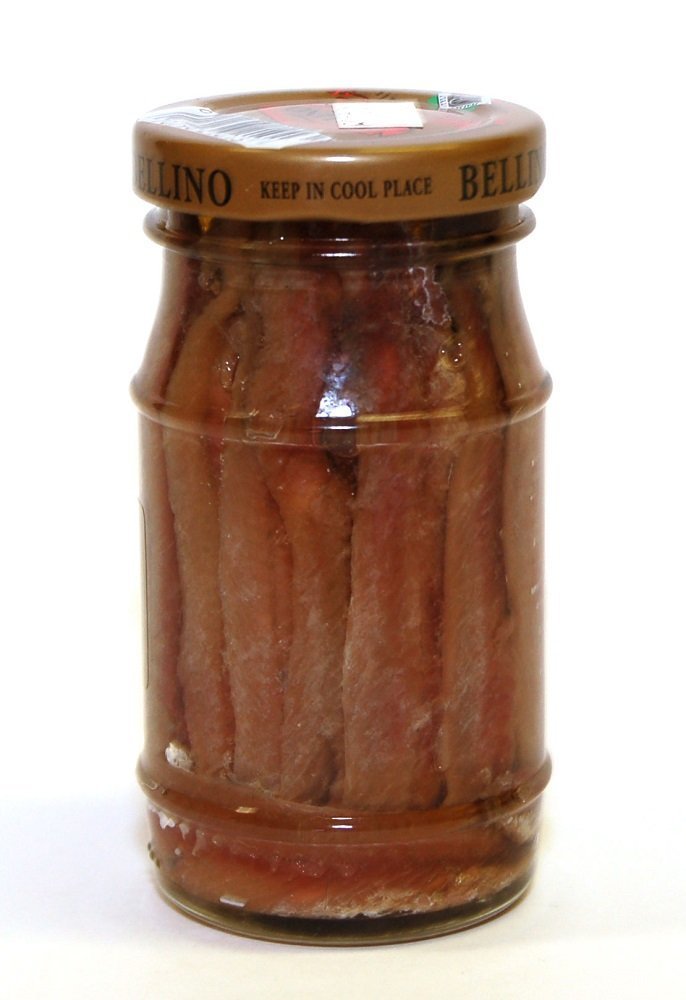 Amazon.com : Bellino Rolled Fillet Anchovy, 4.25 Ounce Jar (Pack of 4 ...