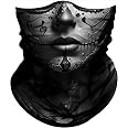 Obacle Skull Face Mask for Women Dust Wind Sun Protection Rave Festival ...