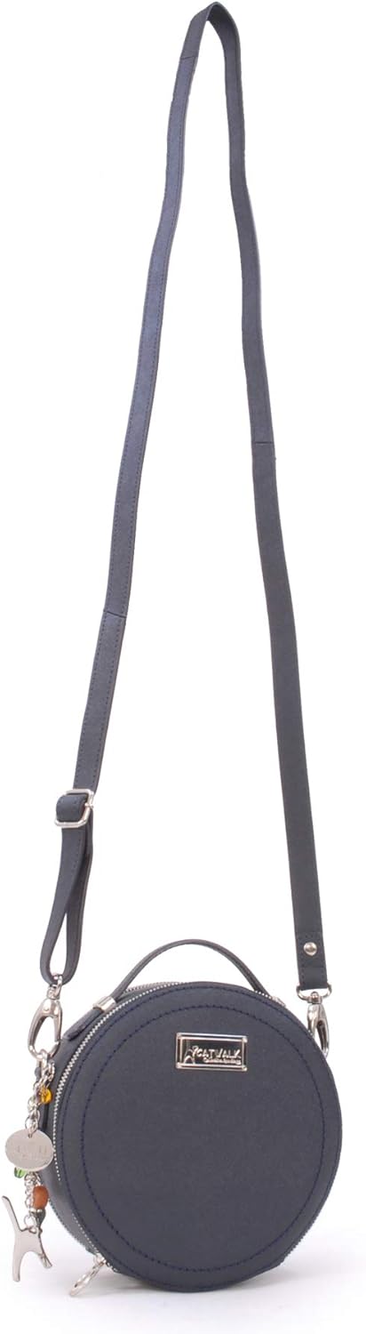 Catwalk Collection Handbags – Small Round Shaped Shoulder Bag ...