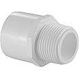Lesso America 436 Series PVC Pipe Fitting - Male Adapter - Schedule 40 ...
