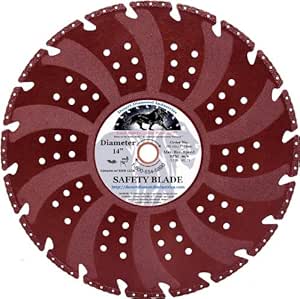 14" Fire Rescue Safety Blade 103-14A 14''X .125X1''-20mm Fire Rescue ...