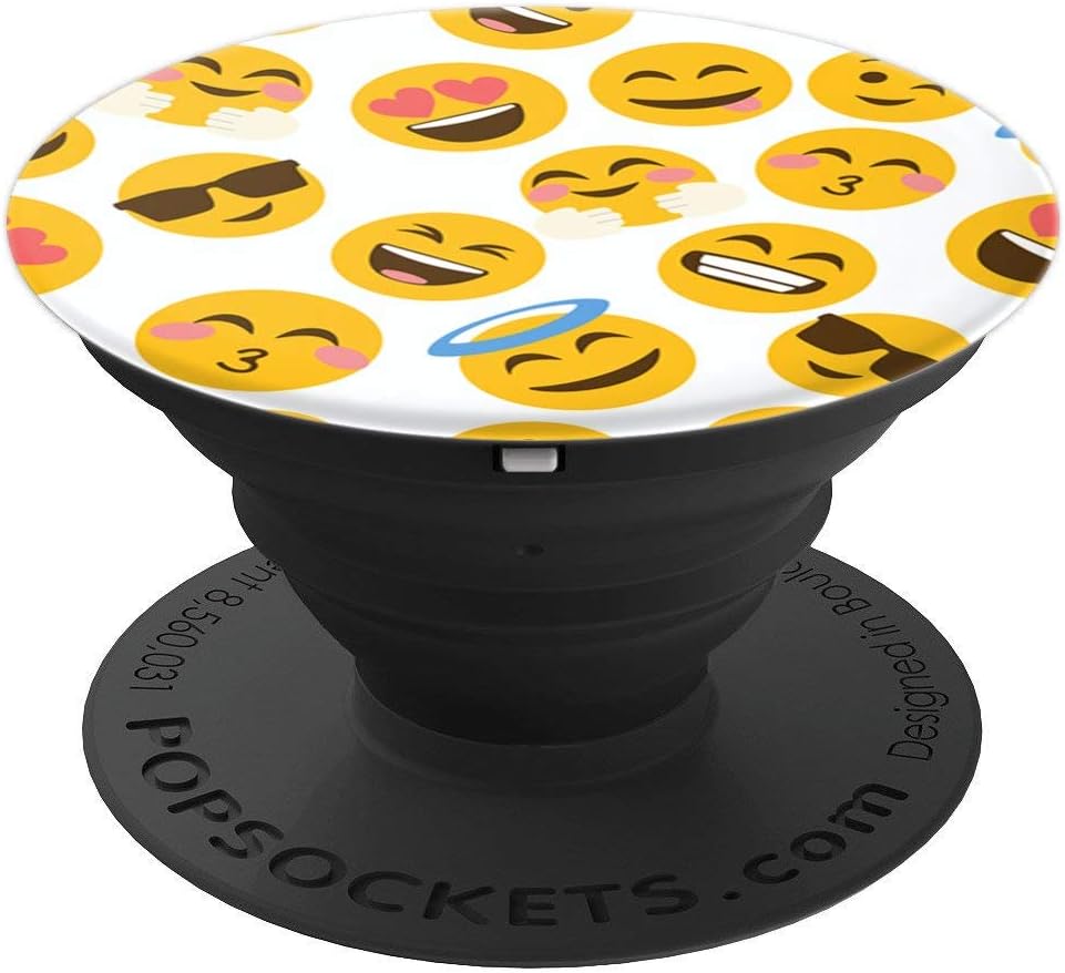Amazon.com: Cute Yellow Emojis Smileys Pop Socket: PopSocket Emojis