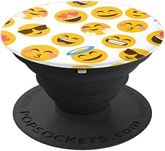 Amazon.com: Cute Yellow Emojis Smileys Pop Socket: PopSocket Emojis