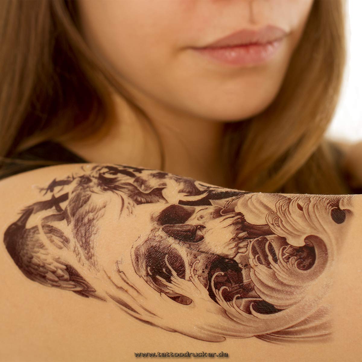 Cuervo tatuaje | Los mejores diseños de tatuajes