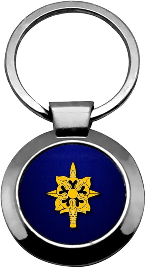 Amazon.com: ExpressItBest Premium Key Ring - US Army Military ...