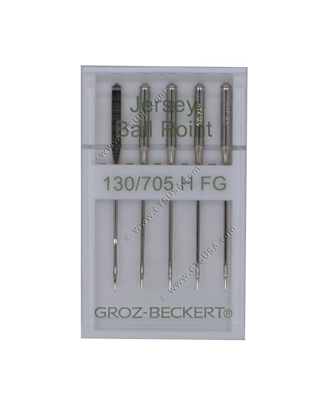 Amazon.com : Groz-Beckert GB 130/705 H FG Jersey Ball Point Home Sewing Machine Needles (5 ...