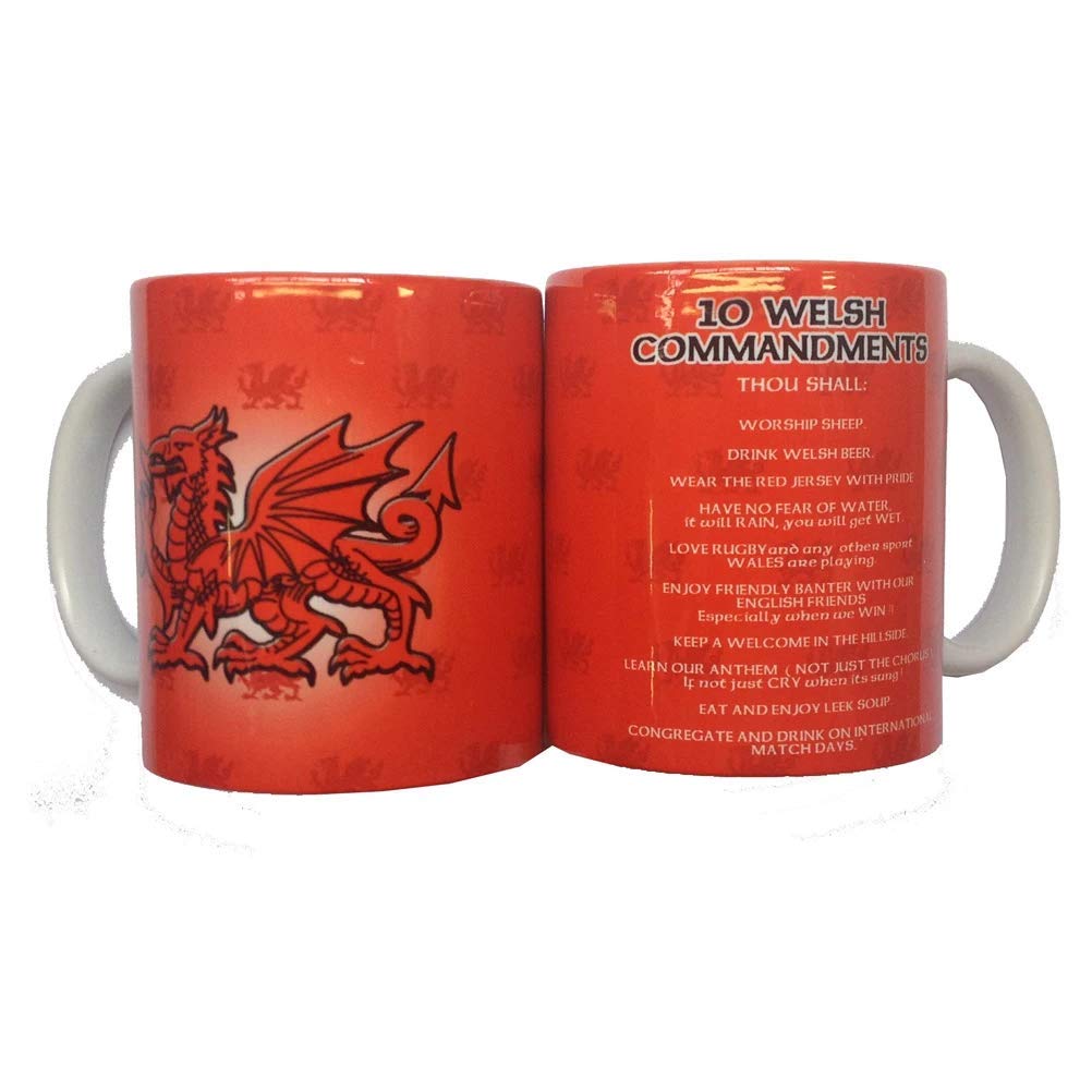 Mug With Ten Welsh Commandments: Amazon.co.uk: Kitchen & Home