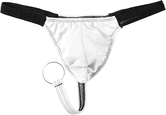 JEATHA Homme sous-vêtements Chic Slips Strings O-Anneaux Renflement ...