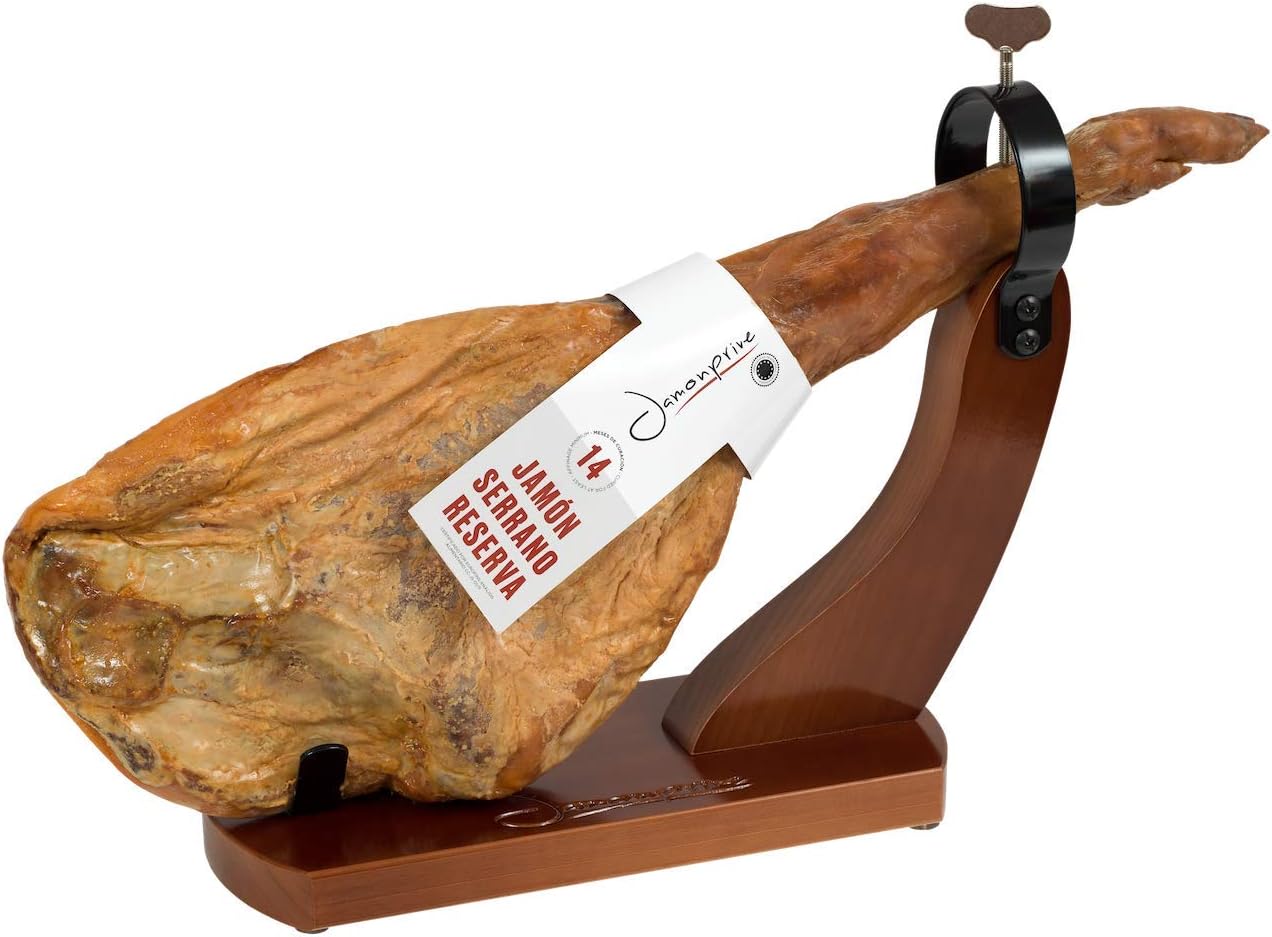 Ham Stand with Non-Slip Pads – Spanish Jamonero Ham Holder Set ...