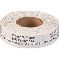 Amazon.com : Personalized Large Print Self-Stick Address Labels 1000 ...