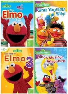 Amazon.com: Sesame Street: Big Elmo Fun/Sing Yourself Silly/Best of ...