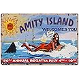 Amazon.com : Tin Signs for Man Cave Welcome Decor for Party Amity ...