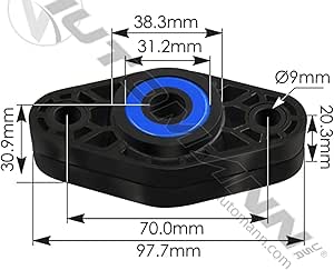 EXHAUST BUSHING KIT PETERBILT (M13109 Exhaust Mount Kenworth), Hangers ...