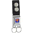 Amazon.com: Buckle-Down Keychain - Superman 4.5" x 1" : Clothing, Shoes ...