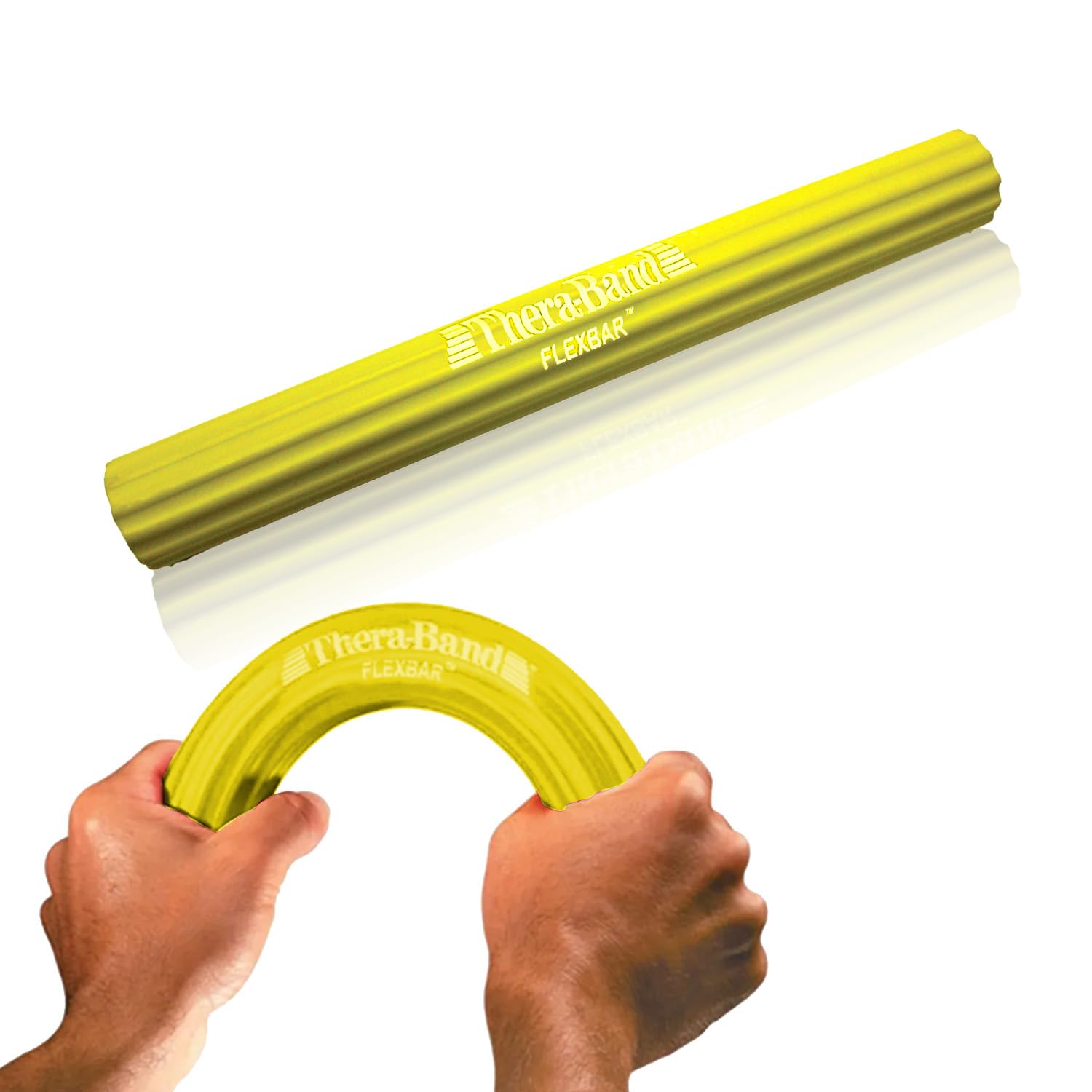 THERABAND FlexBar, Tennis Elbow Therapy Bar, Relieve Tendonitis Pain ...