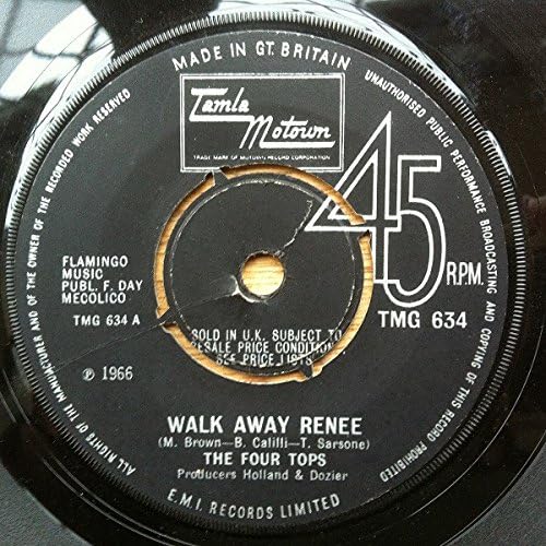 Walk Away Renee [7" Vinyl]: Amazon.co.uk: CDs & Vinyl