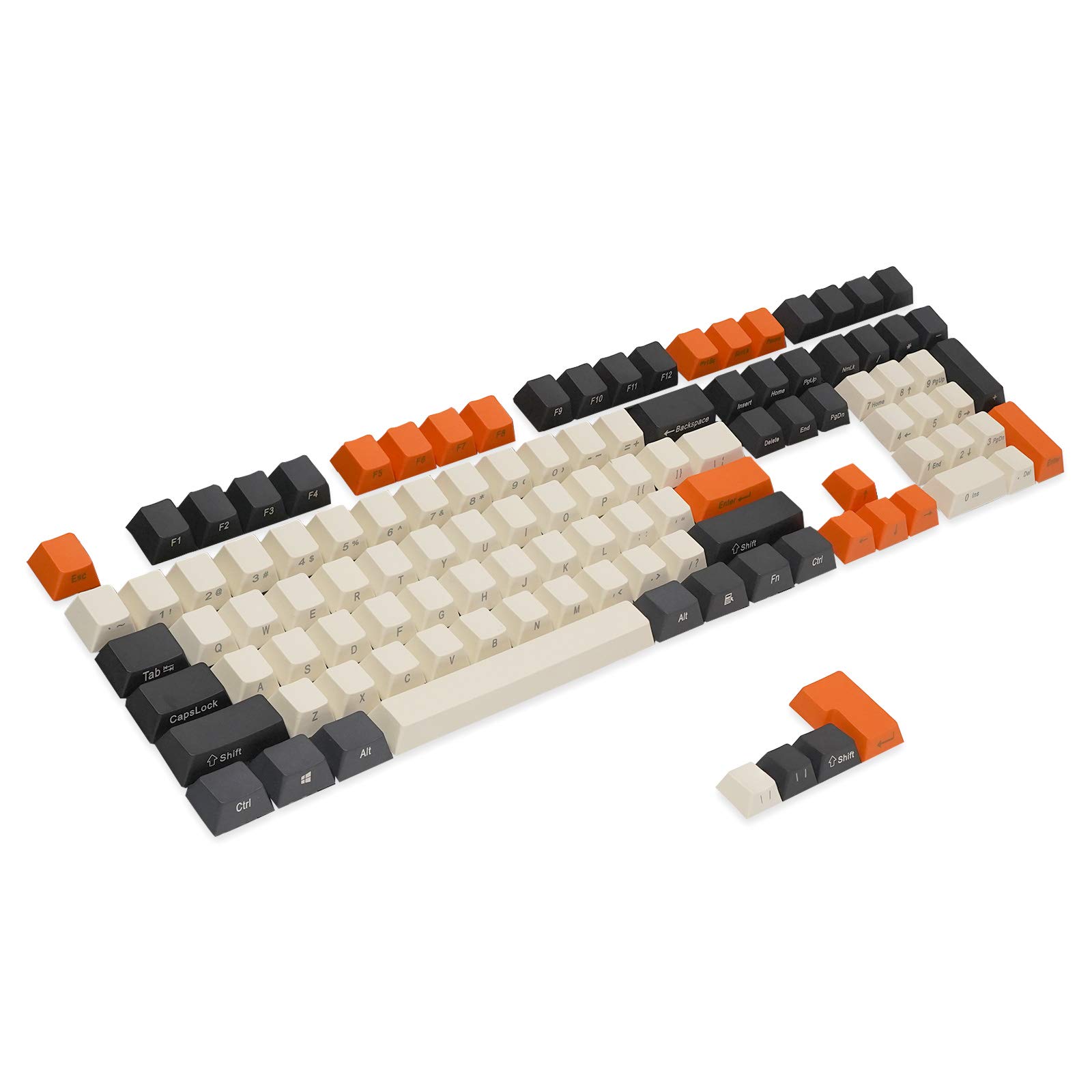 Mua RK ROYAL KLUDGE 115 Carbon PBT Side Front Printed Keycaps, SEMI ...