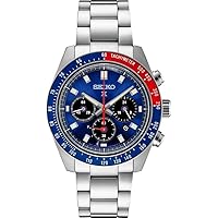 Amazon.com: Seiko Prospex Speedtimer Solar Chronograph SSC913, Blue ...