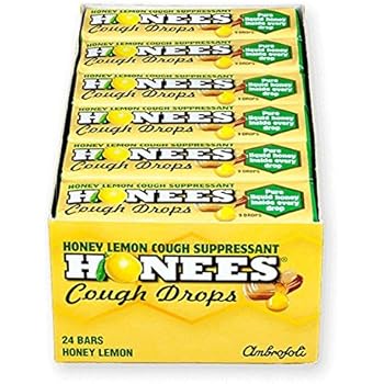 Amazon.com: Honees Original Honey Menthol Cough Drops, 20 Count Bag: Health & Personal Care