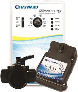 Hayward GLC-2P-A Solar Pool Heating Control System with 3-Way Valve ...