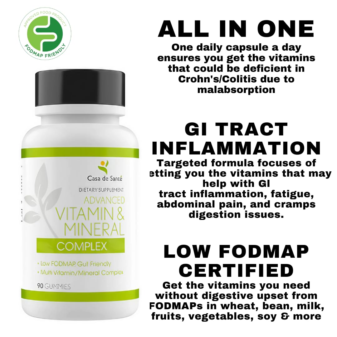 Mua Advanced Vitamin & Mineral Gummies, Low FODMAP Certified| Crohn's ...