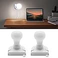 Shuwea 2 Pack Stick-Up Battery Operated Light Bulb, Wireless LED Closet ...