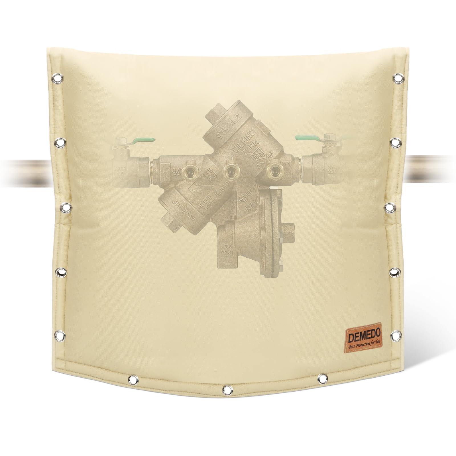 Side Opening Backflow Preventer Cover, Pipe Insulation Cover for ...