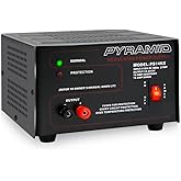 Amazon.com: Pyramid Universal Compact Bench Power Supply- 12 Amp Linear ...