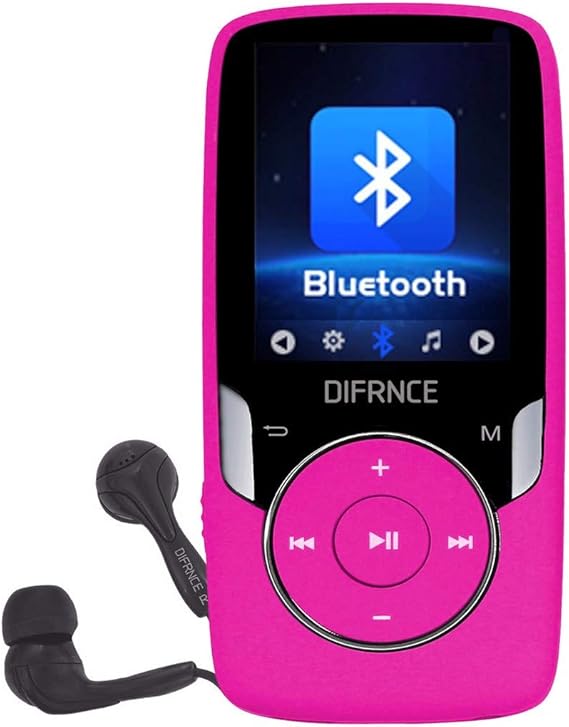Difrnce mp1818 Lecteur MP4 avec Bluetooth Rose: Amazon.fr: High-tech