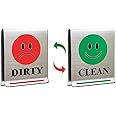 Amazon.com: Dishwasher Clean Dirty Sign Magnet Free, Stainless Steel ...